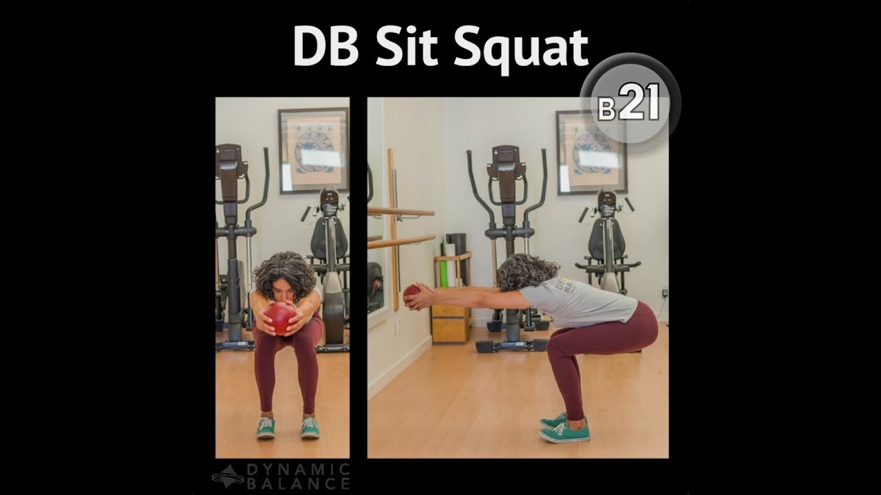 DB Sit Squat Overview - YouTube
