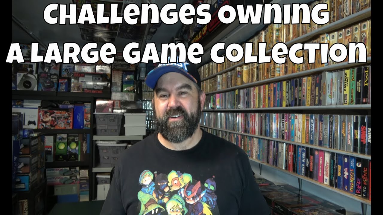 Challenges with Maintaining a Large Game Collection - YouTube