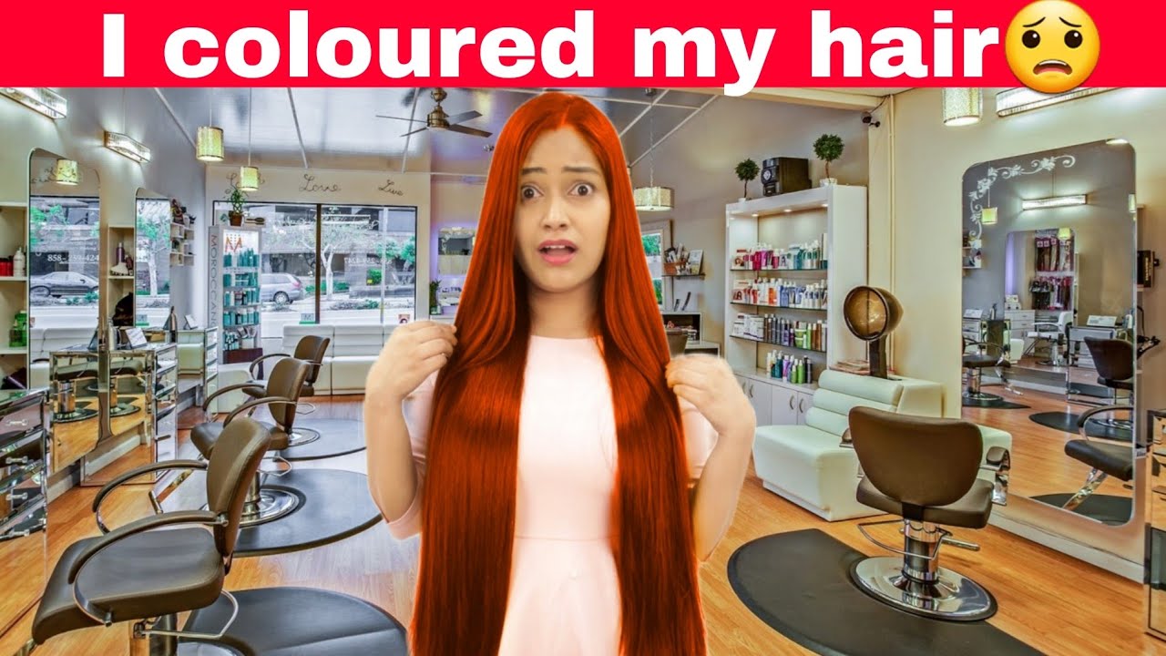 Batao Ye Ajeeb Sa Hair Colour Mujh par Kaisa Lag Raha Hai😬I Went To ...