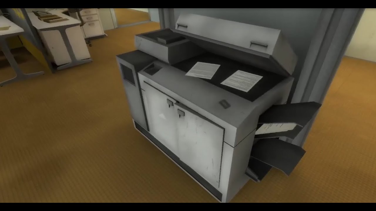 Teaching The Stanley Parable Copy Machine How To Love - YouTube