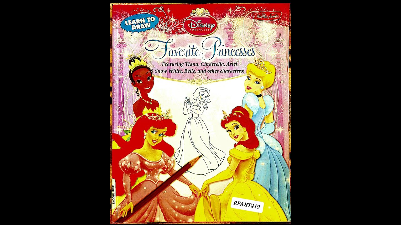 How to Draw Disney Princesses Book - RFART419 (2024) - YouTube