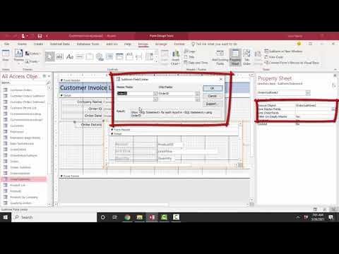 Microsoft Access A to Z: Everything you need to know about subforms - YouTube