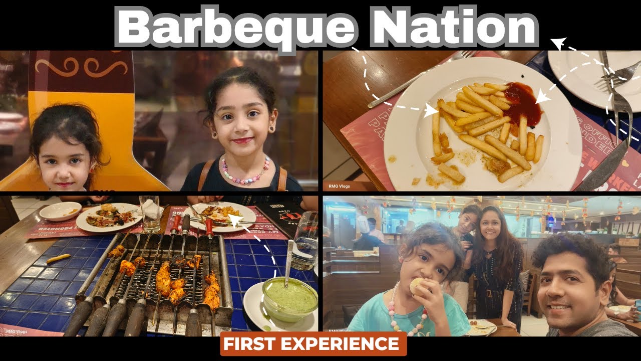 First experience barbeque nation |barbeque nation|kids in barbeque ...