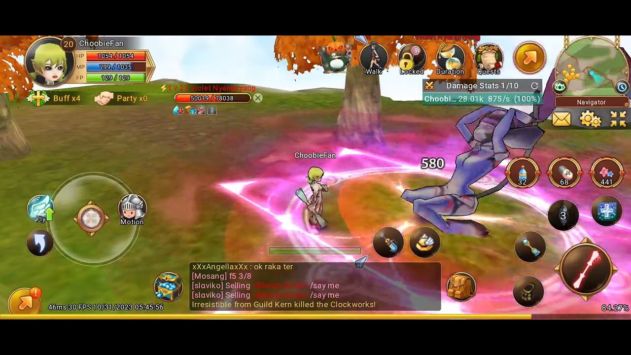 23 Violet Nyangnyang《Flyff Universe》 - YouTube