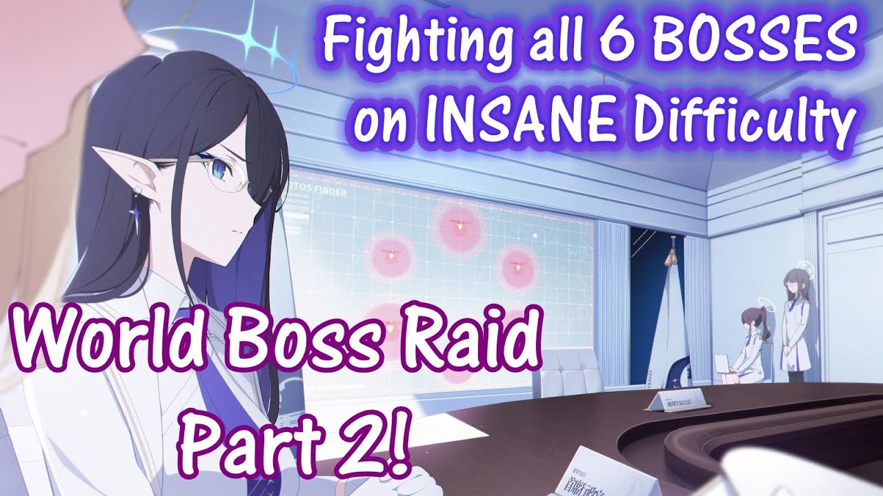 World boss raids part 2! Fighting all 6 INSANE bosses today - YouTube