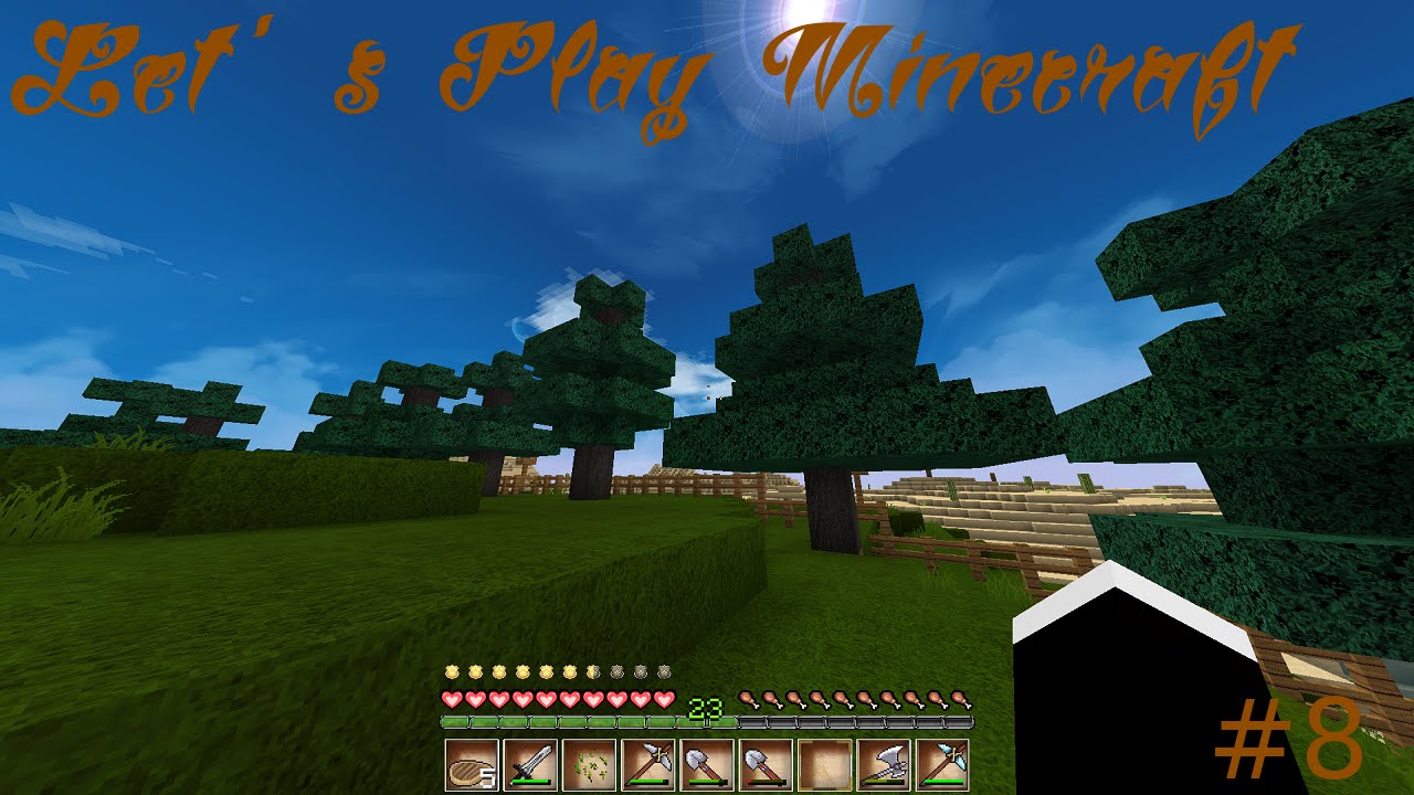 Let's Play Minecraft - Akazien und Kiefern #8 - YouTube