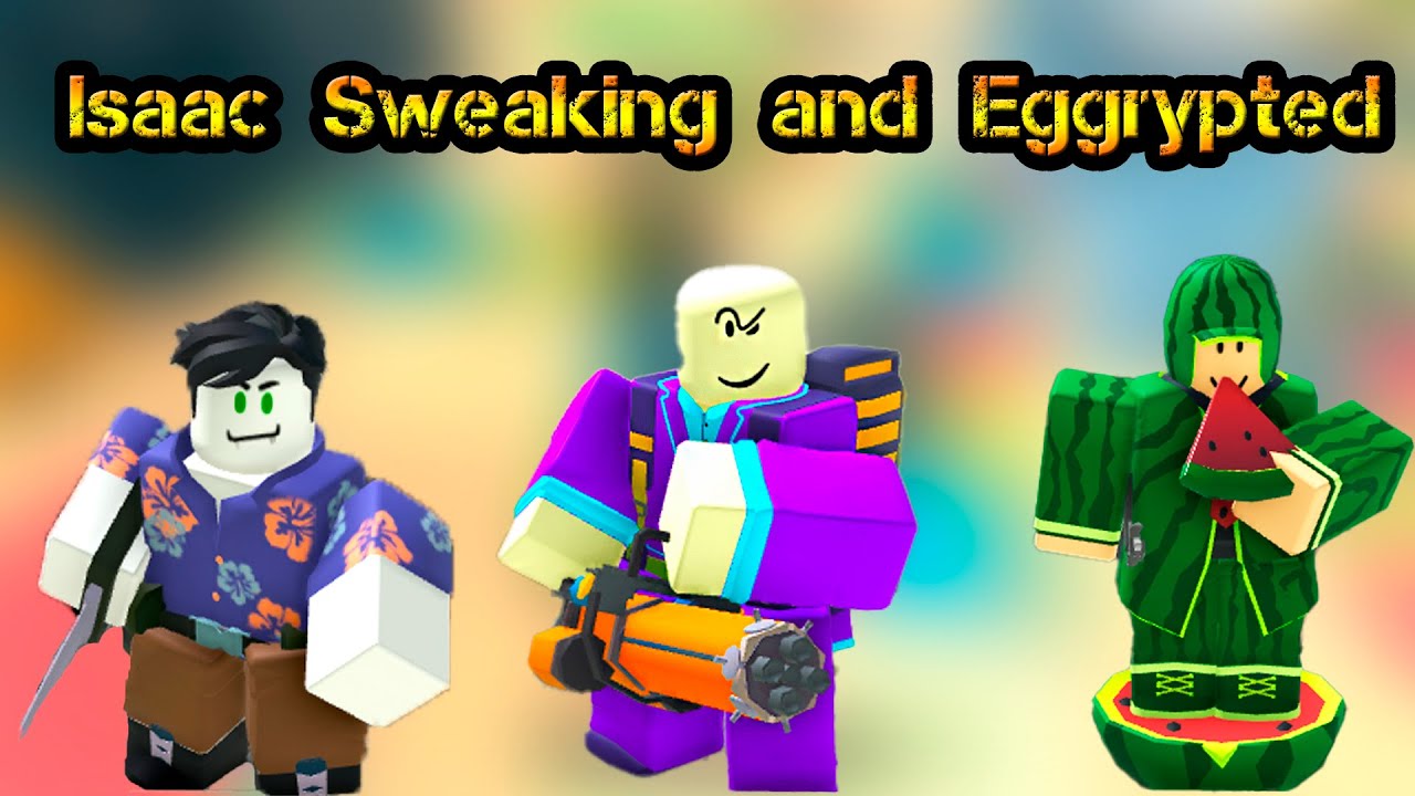 Isaac Sweaking and Eggrypted in Fallen Mode Roblox Tower Defense ...