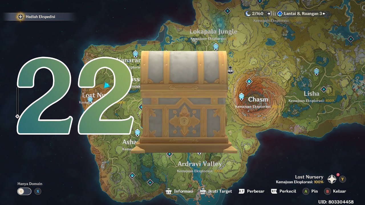 Guide Semua Lokasi Luxurious Chest di Sumeru - Genshin Impact 3.0 - YouTube