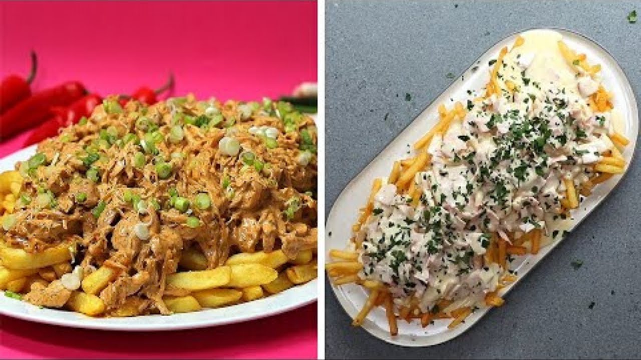 7 Monster Loaded Fries Recipes You Need To Try - YouTube