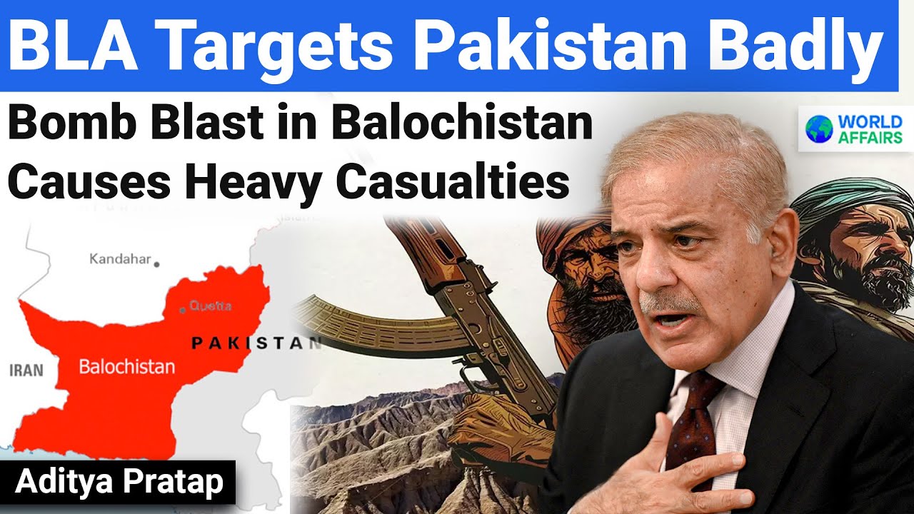 BLA Targets Pakistan Badly 😳 | Massive Bomb Blast in Balochistan ...