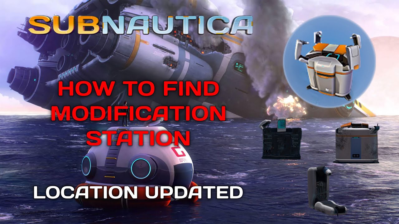 How to find modification station subnautica - YouTube