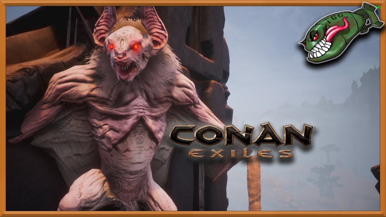 Conan Exiles | The Tower of Bats, White Death & Making Zombie Imp Kings ...