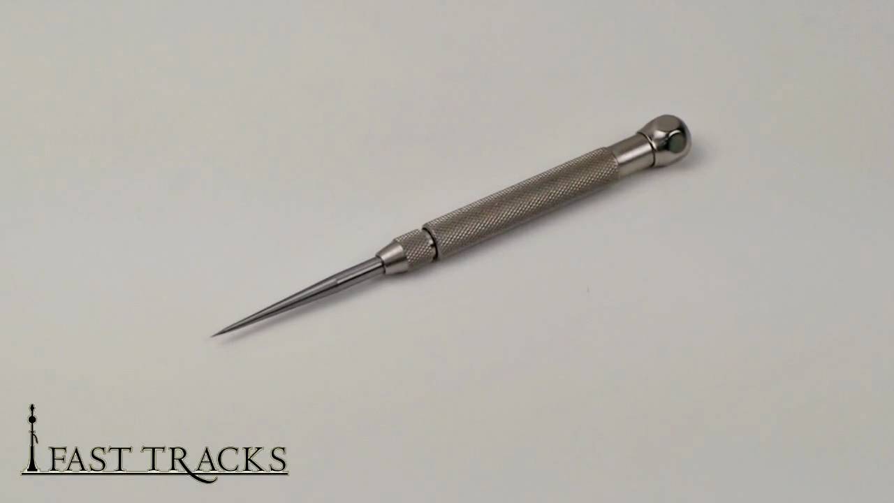 Large Machinists Precision Scribe by Starrett - YouTube