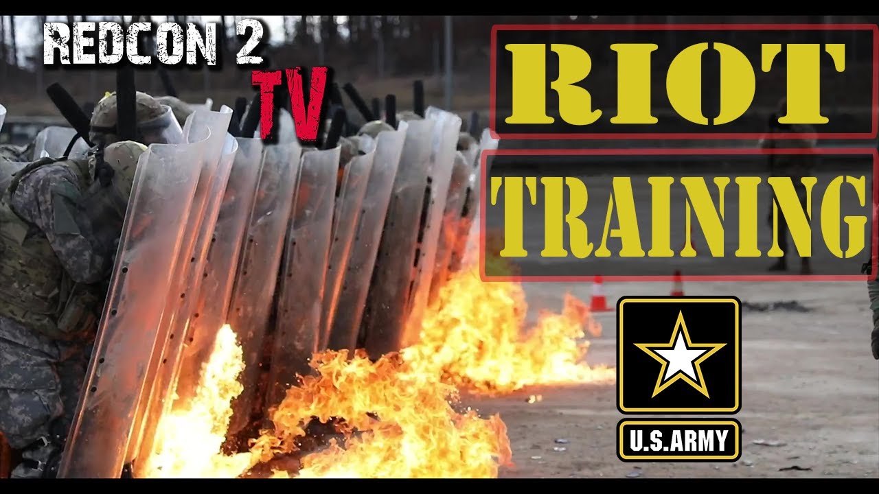 US Army Riot training in Germany. - YouTube