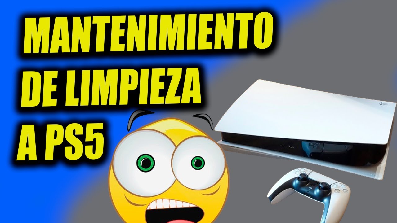 Mantenimiento simple de play 5 ps5, PlayStation5 - YouTube