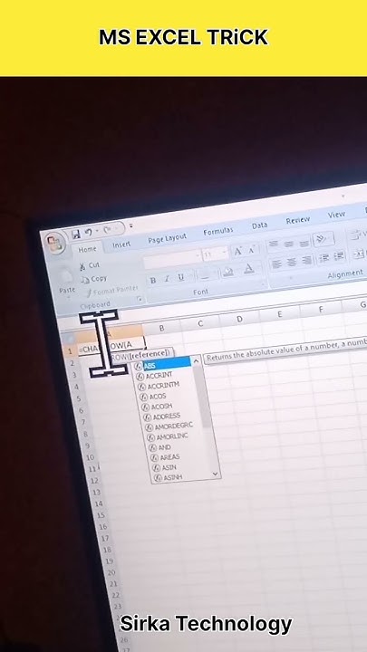 Most Important Trick & Tip Of EXCEL!! Computer Tricks - YouTube