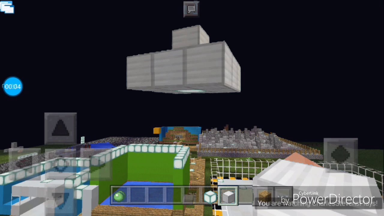 UFO in Minecraft! (Effects testing) - YouTube