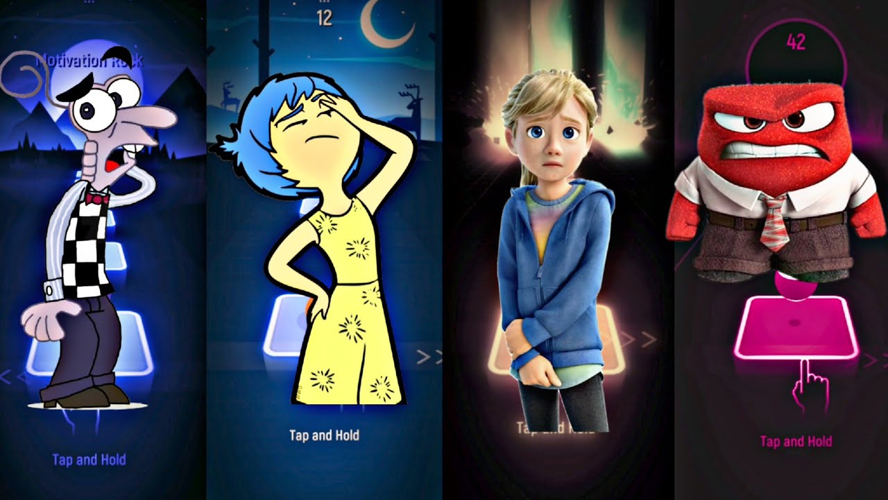 Inside Out Fear, Joy, Riley, Anger Coffin Dance - YouTube