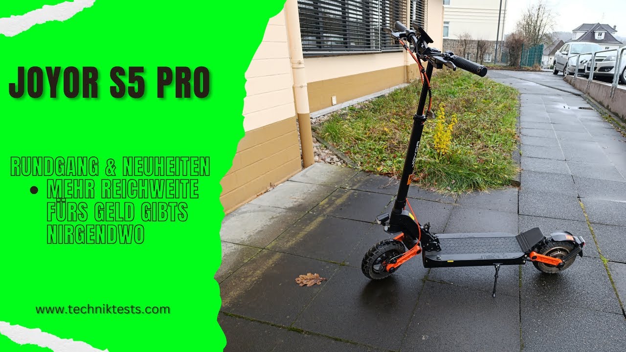 Joyor S5 Pro Neuheiten und kurzer Rundgang - YouTube