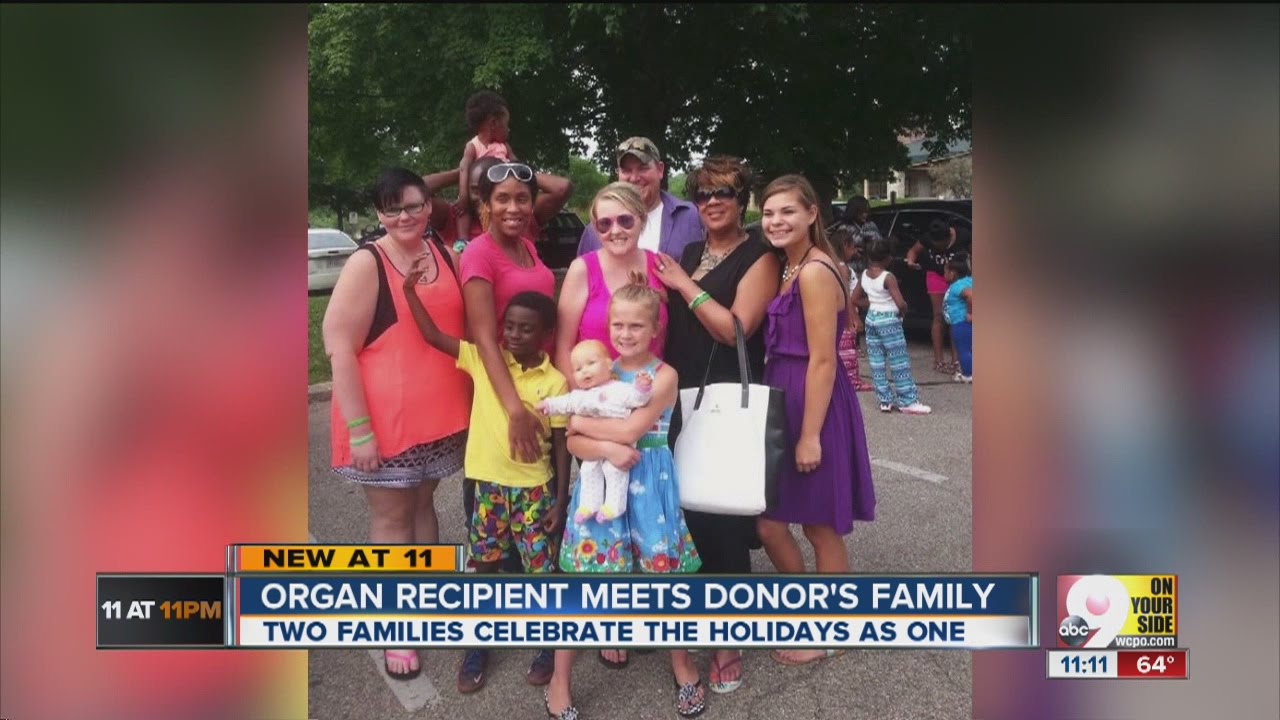Organ recipient meets donor's family - YouTube