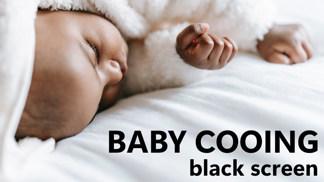 COOING BABY happy baby noises BLACK SCREEN - YouTube