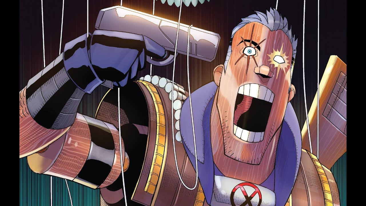 Cable Fights The Most 90's Villian Ever In Issue 152 - YouTube