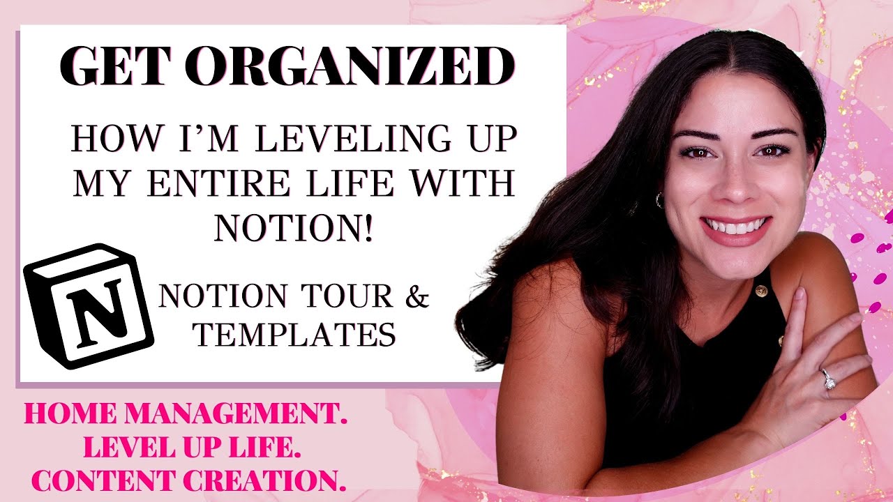 How I Organize My ENTIRE LIFE With Notion For Leveling Up | Notion Tour ...