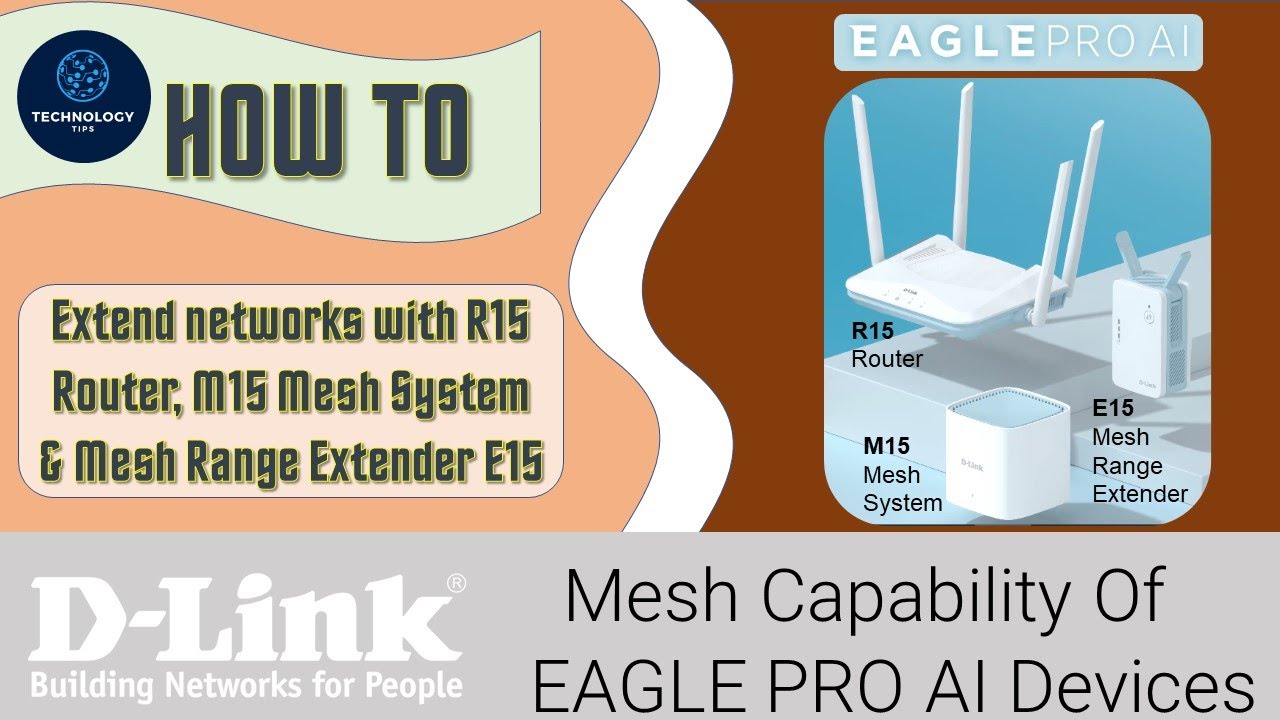 D-Link Eagle Pro AI AX1500 | AX1800 | AX3200 Devices Extending the ...