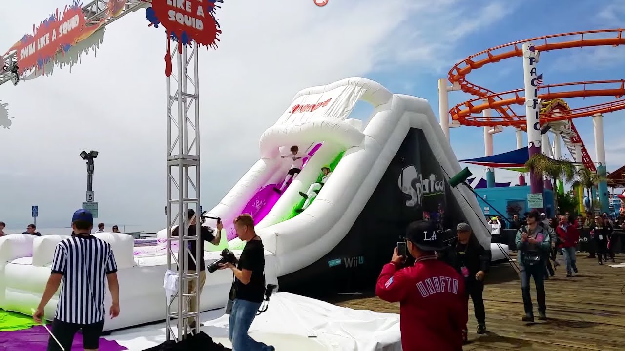 Nintendo Splatoon Mess Fest 2015 course elements manufactured by ...