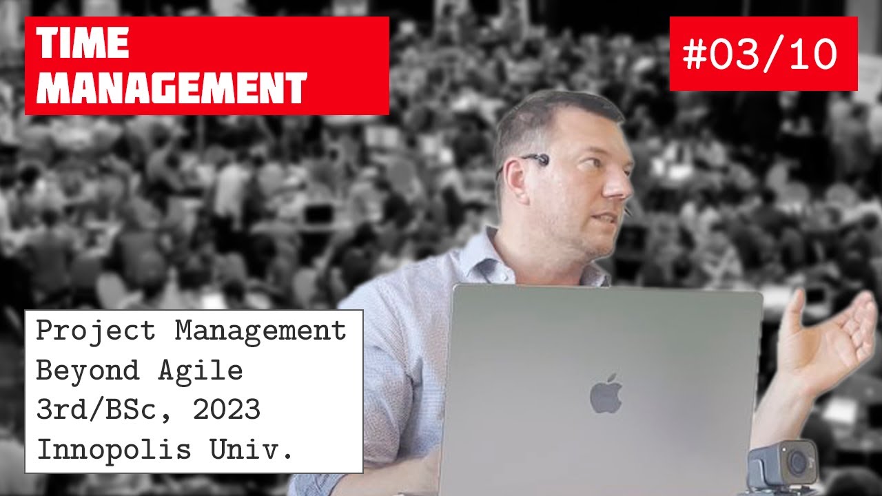 PMBA 3/10: Time Management [project management crash course] [eng sub] - YouTube