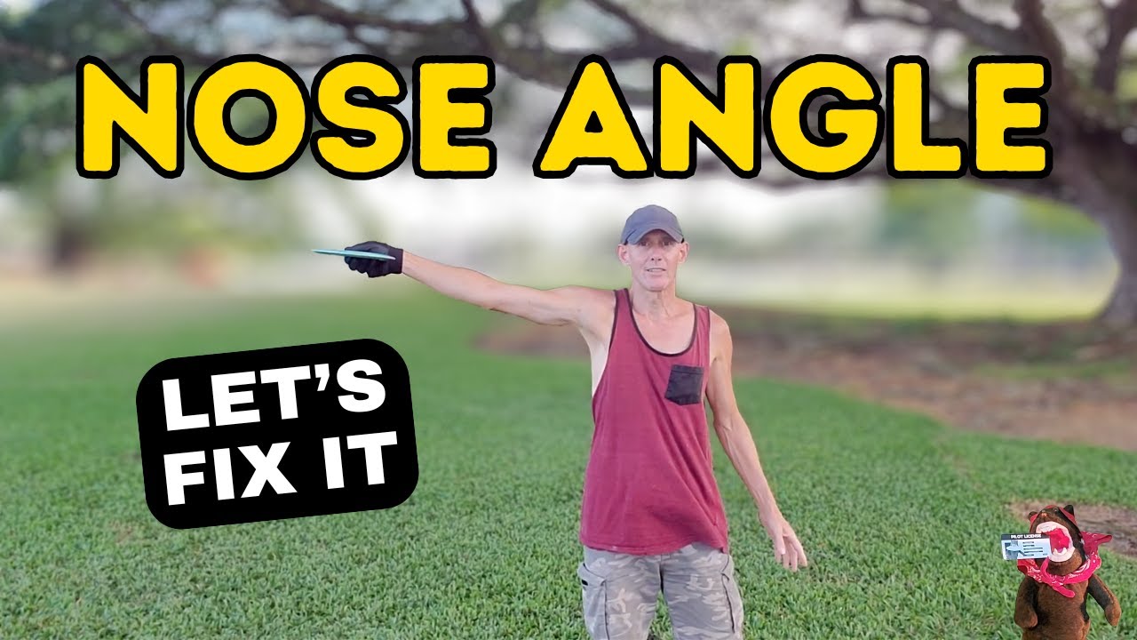 Disc Golf Nose Angle: The #1 Distance Killer - YouTube