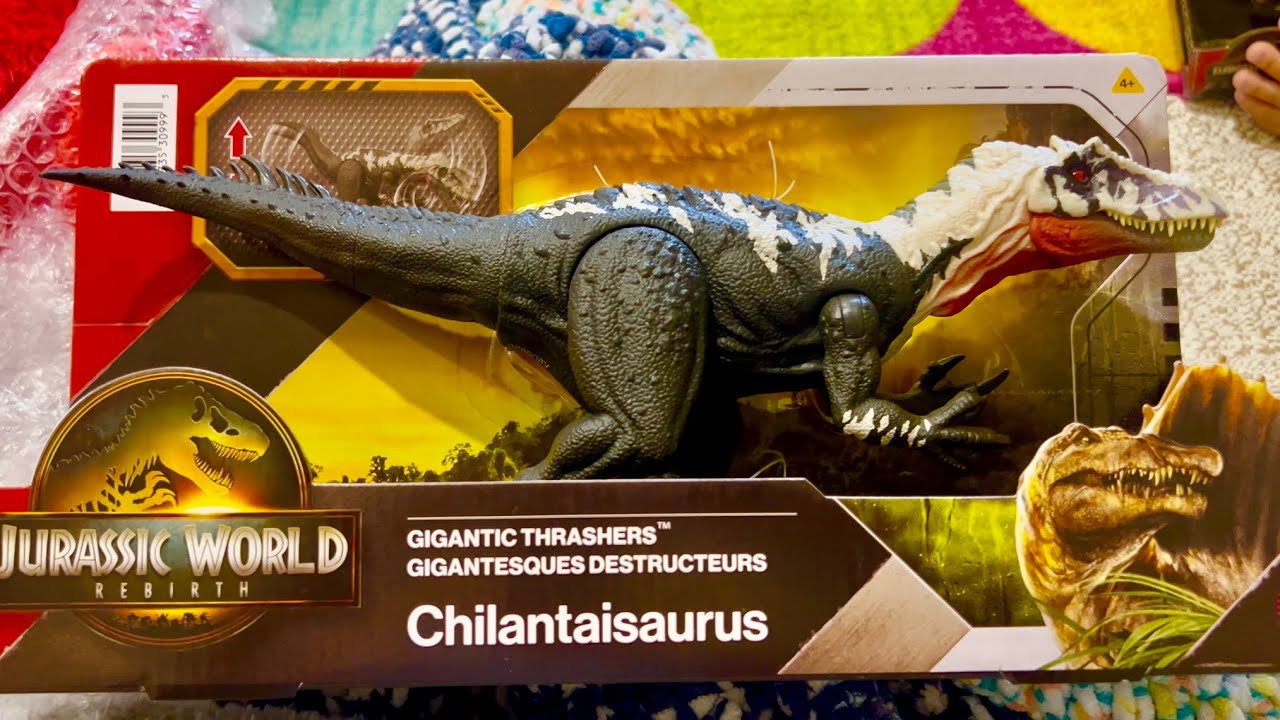 Jurassic World Rebirth Chilantaisaurus Unboxing - YouTube