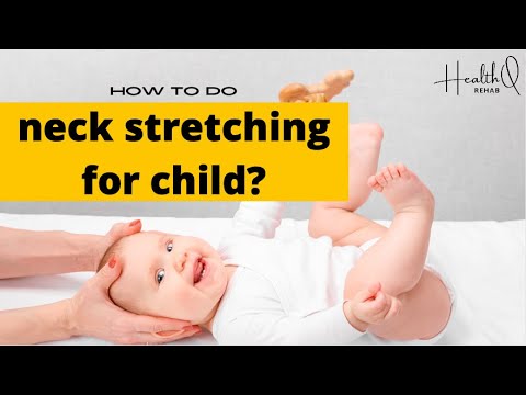 How to do neck stretching for child? - YouTube