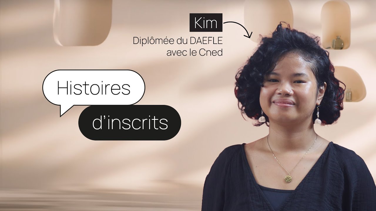 Kim, une professeure diplômée du DAEFLE avec le Cned - YouTube