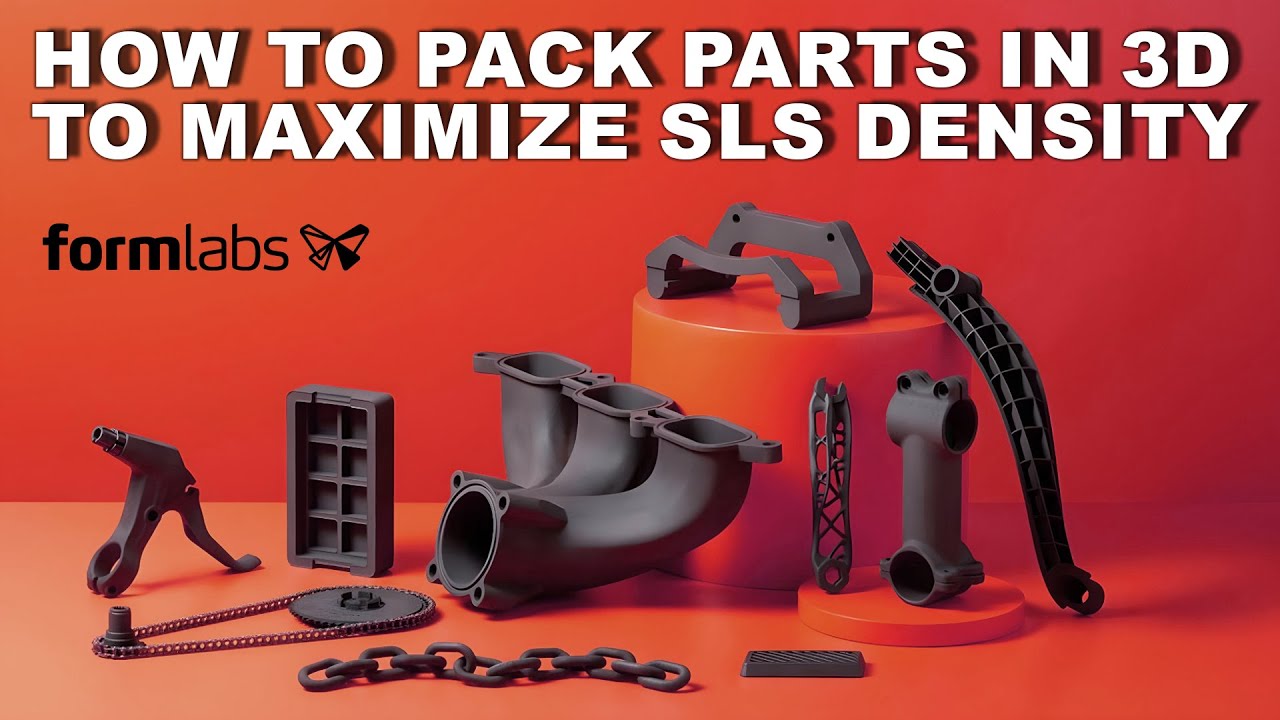 How to Pack Parts in 3D to Maximize SLS Density | Formlabs Preform Tips ...