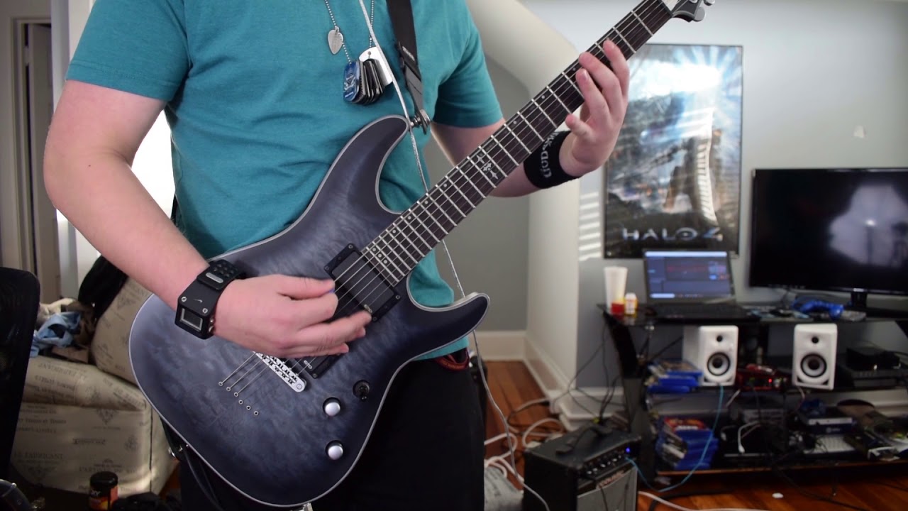 Warrior by Disturbed - guitar cover - YouTube