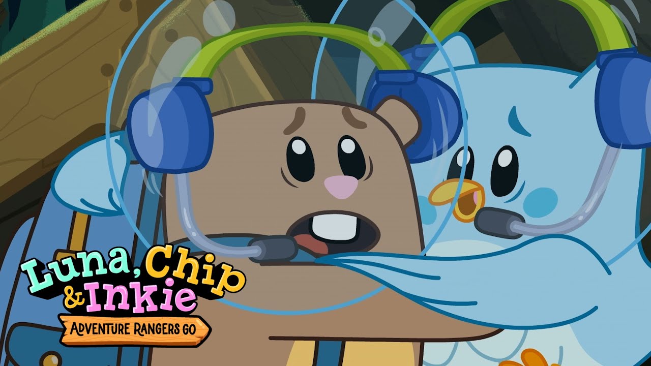Luna Chip & Inkie: Adventure Rangers Go 👻 Full Episode 👻 Mostly Ghostly ...