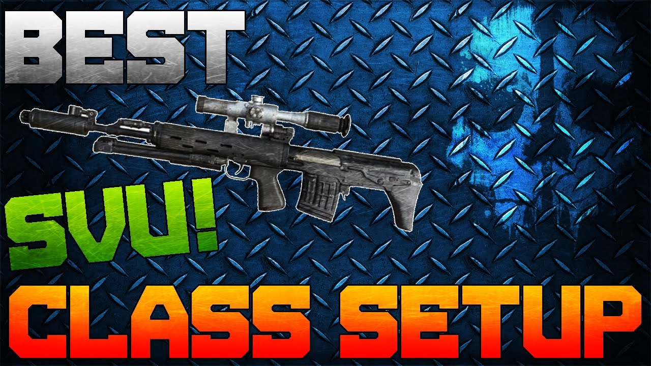 Call Of Duty Ghosts: Best SVU Class Setup! - YouTube