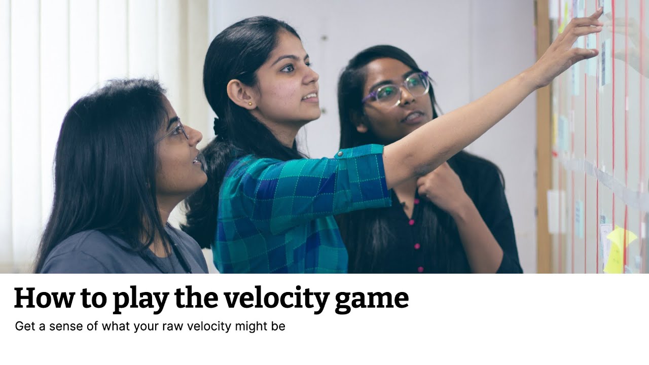 How to play the velocity game - YouTube