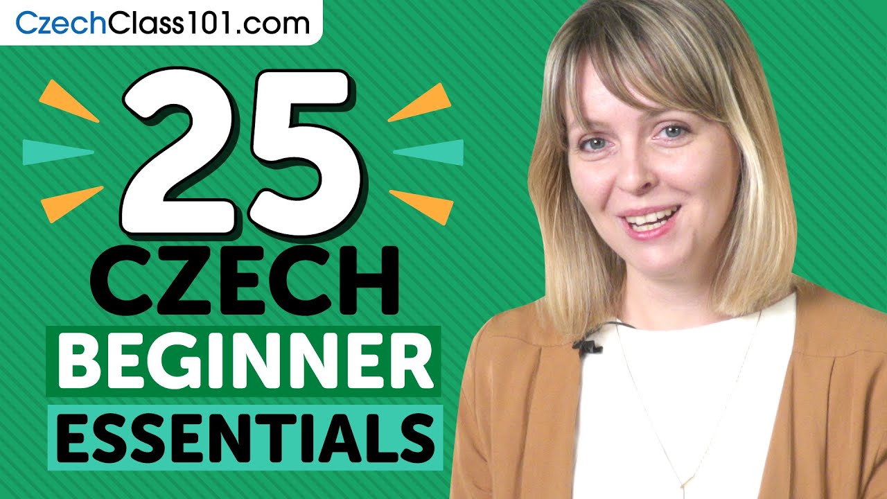 25 Beginner Czech Videos You Must Watch | Learn Czech - YouTube
