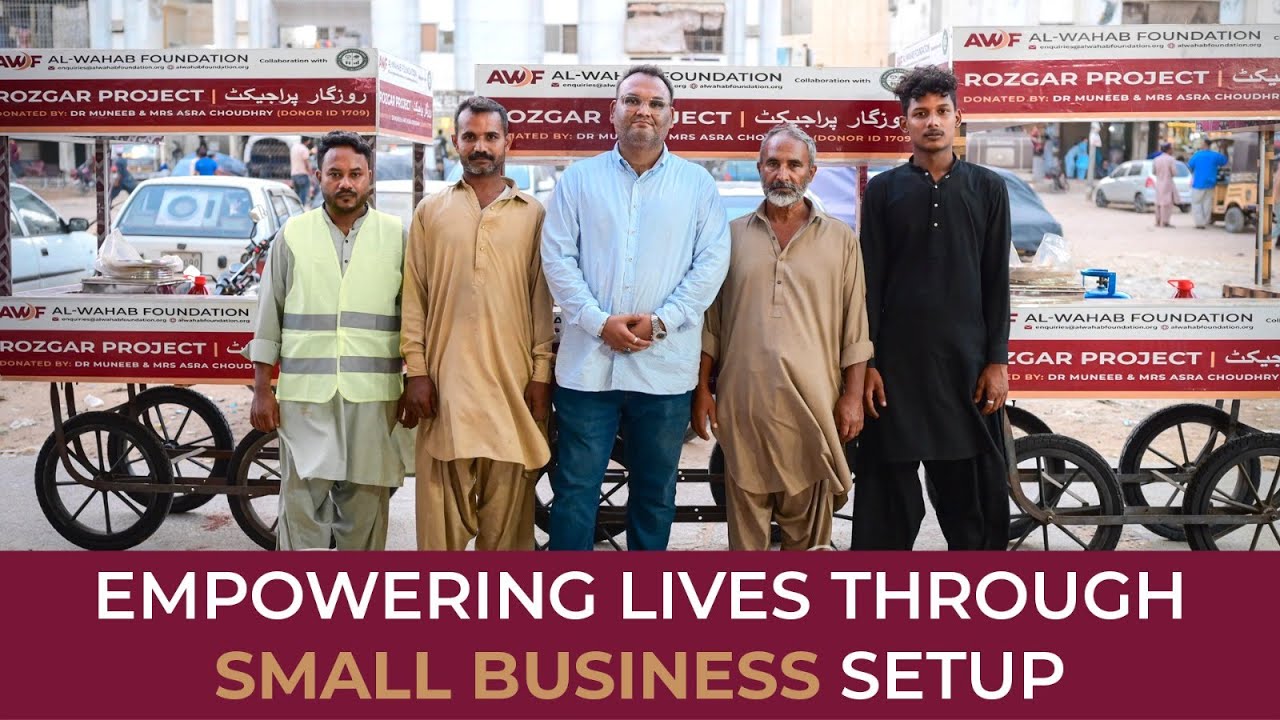 Changing Lives: Al-Wahab Foundation's Rozgar Project Empowers Needy ...
