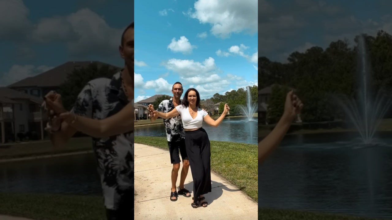 Bachata: shadow position🔥 Hug you ️ #dance #dancecouple #danceteacher # ...