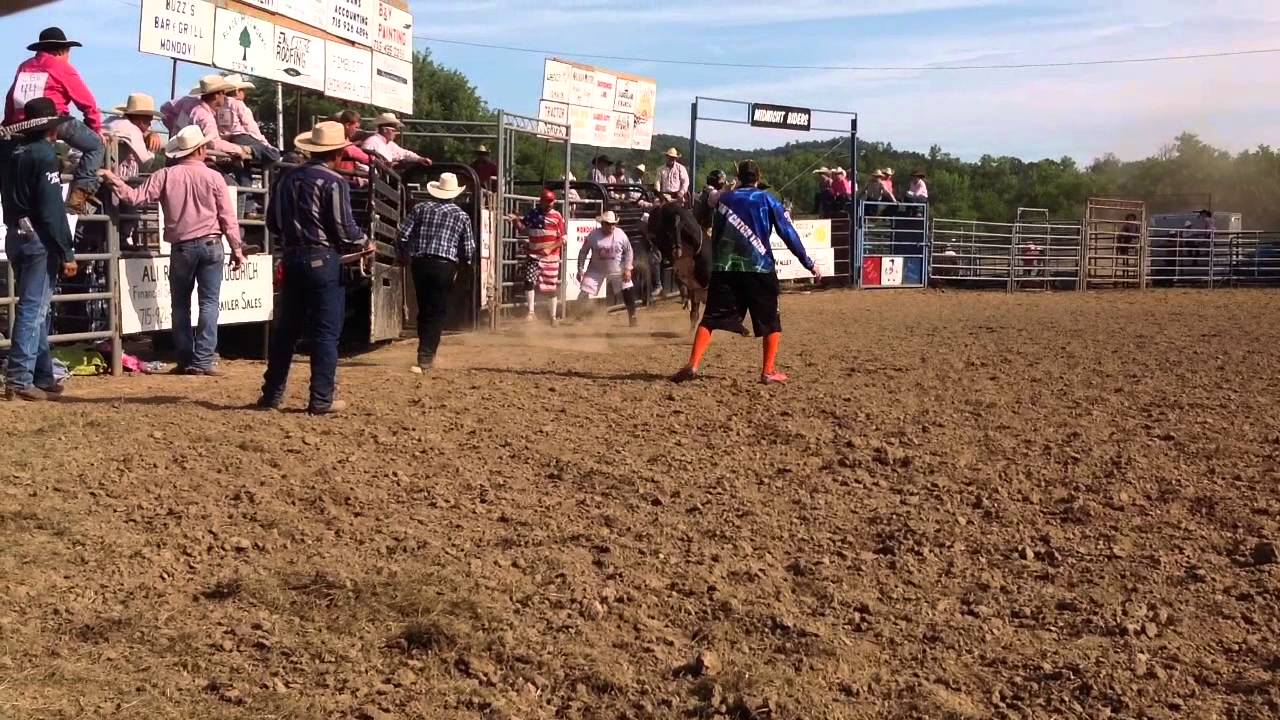 Little Britches of Wisconsin Rodeo Mondovi 2015 - YouTube