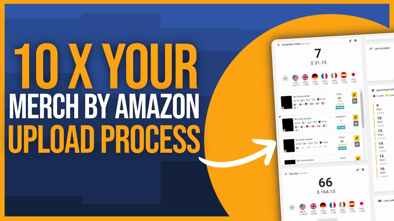 10x Your Merch by Amazon Sales For FREE: How to Optimize Your Upload ...