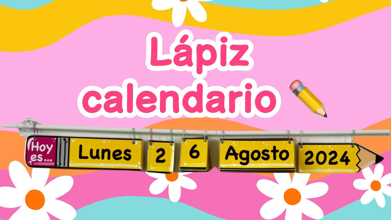 Lápiz calendario ️ - YouTube
