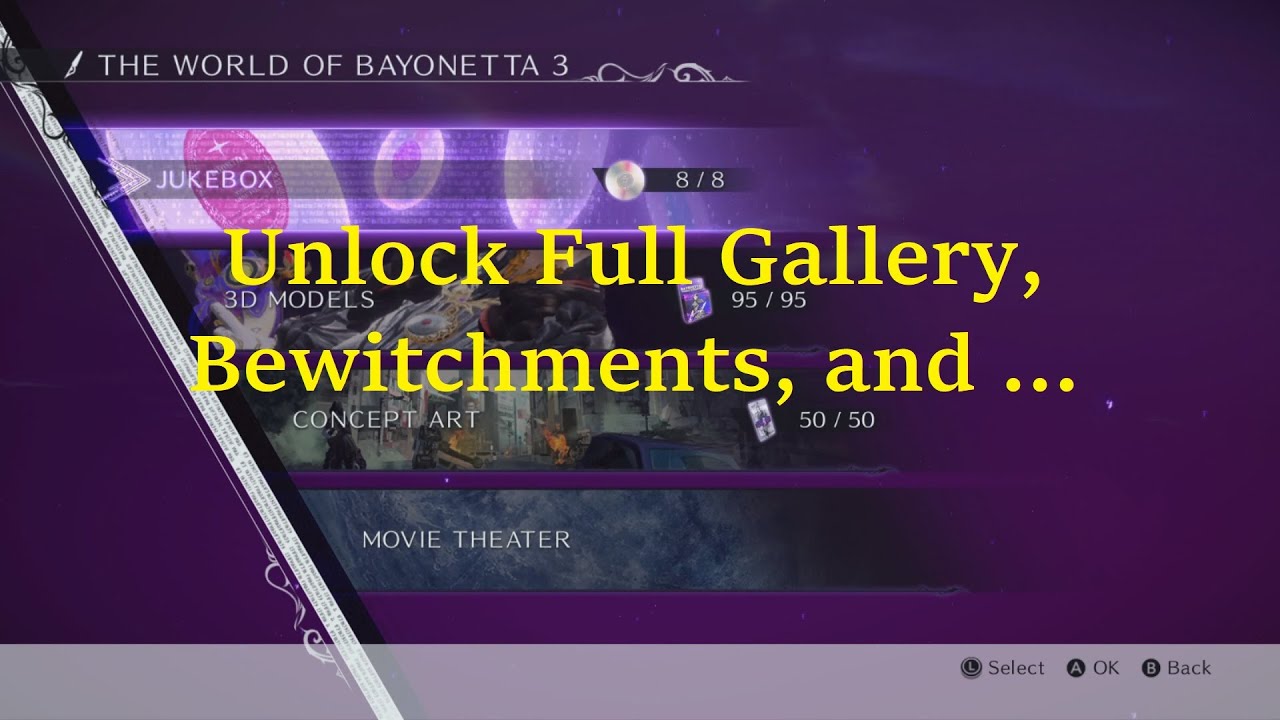 Bayonetta 3 Cheats Unlock Full Gallery Bewitchments Nintendo Switch bayonetta-3-cheats-unlock-full-gallery-bewitchments-nintendo-switch