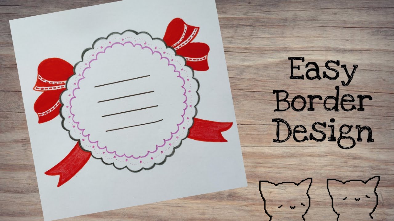 Mickey Mouse Page Border