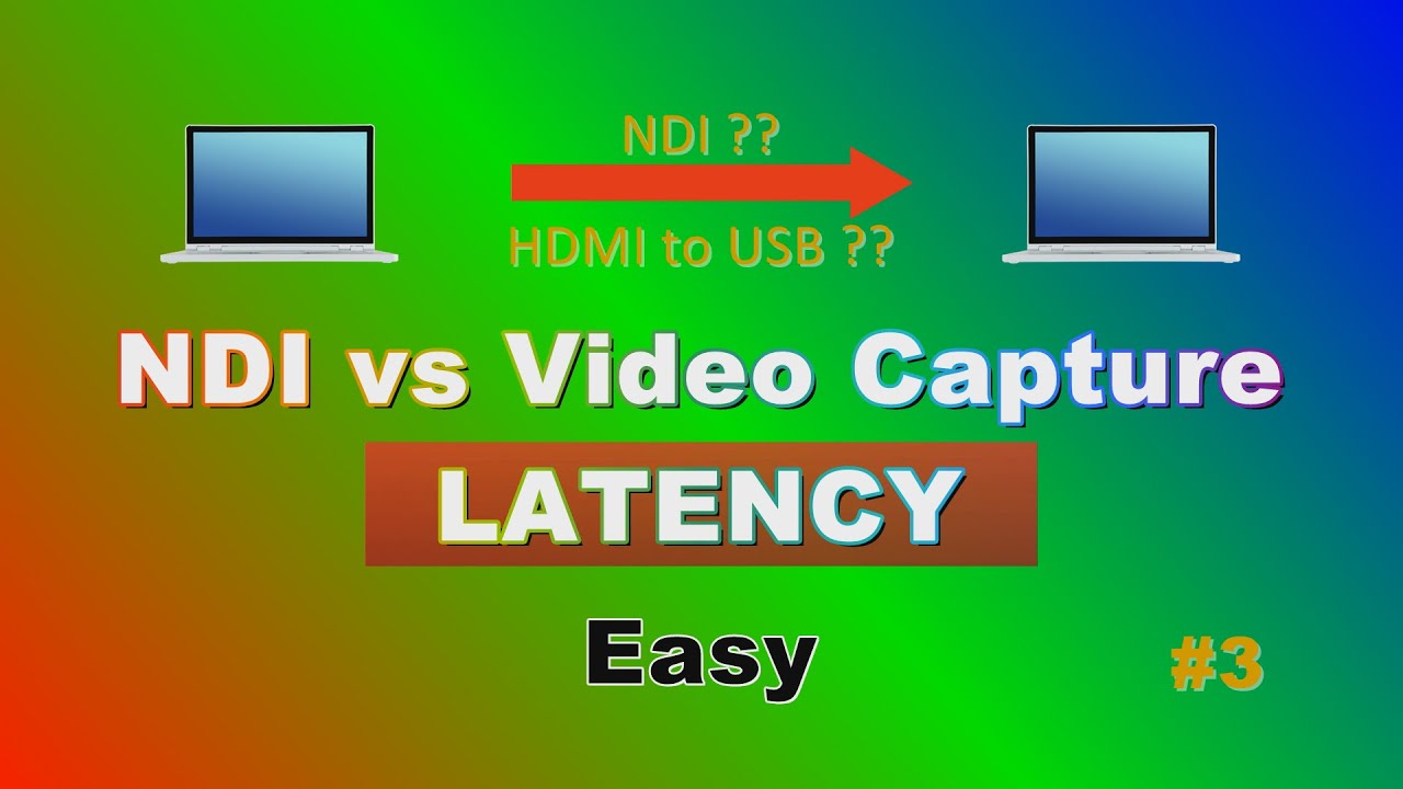 NDI vs Video capture latency, easy test - YouTube