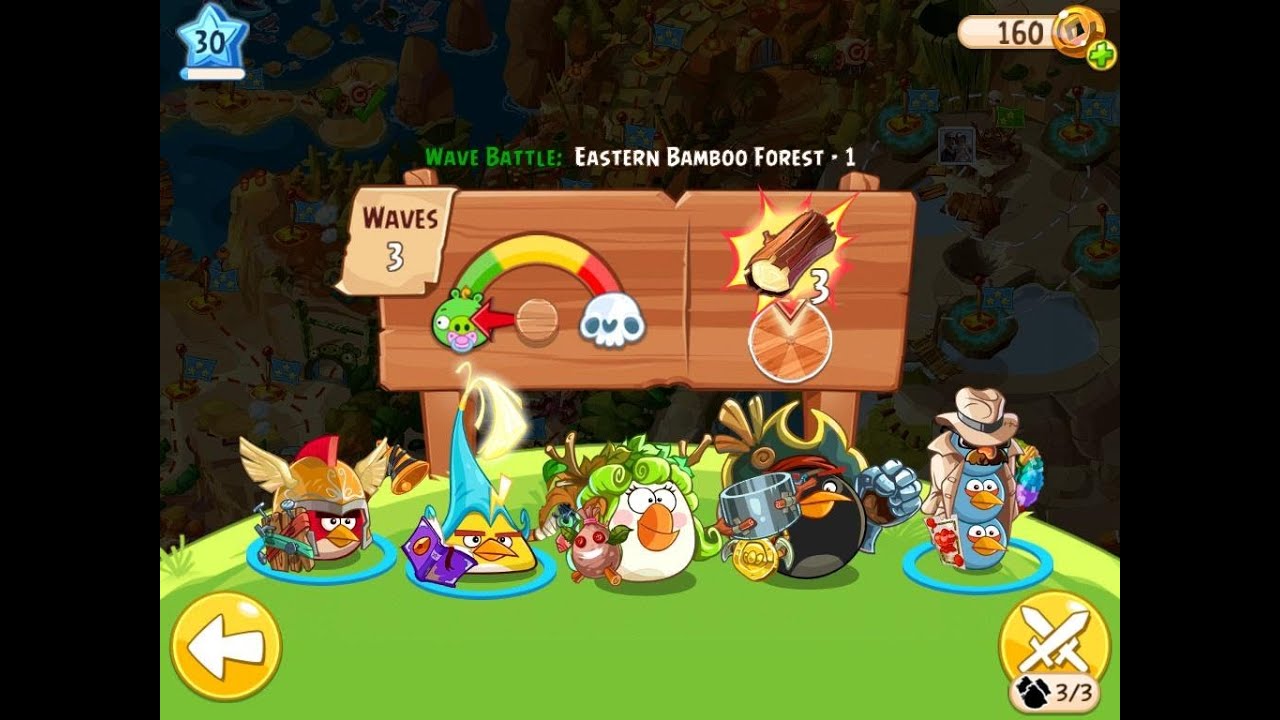Angry Birds Epic Eastern Bamboo Forest Level 1 Walkthrough - YouTube