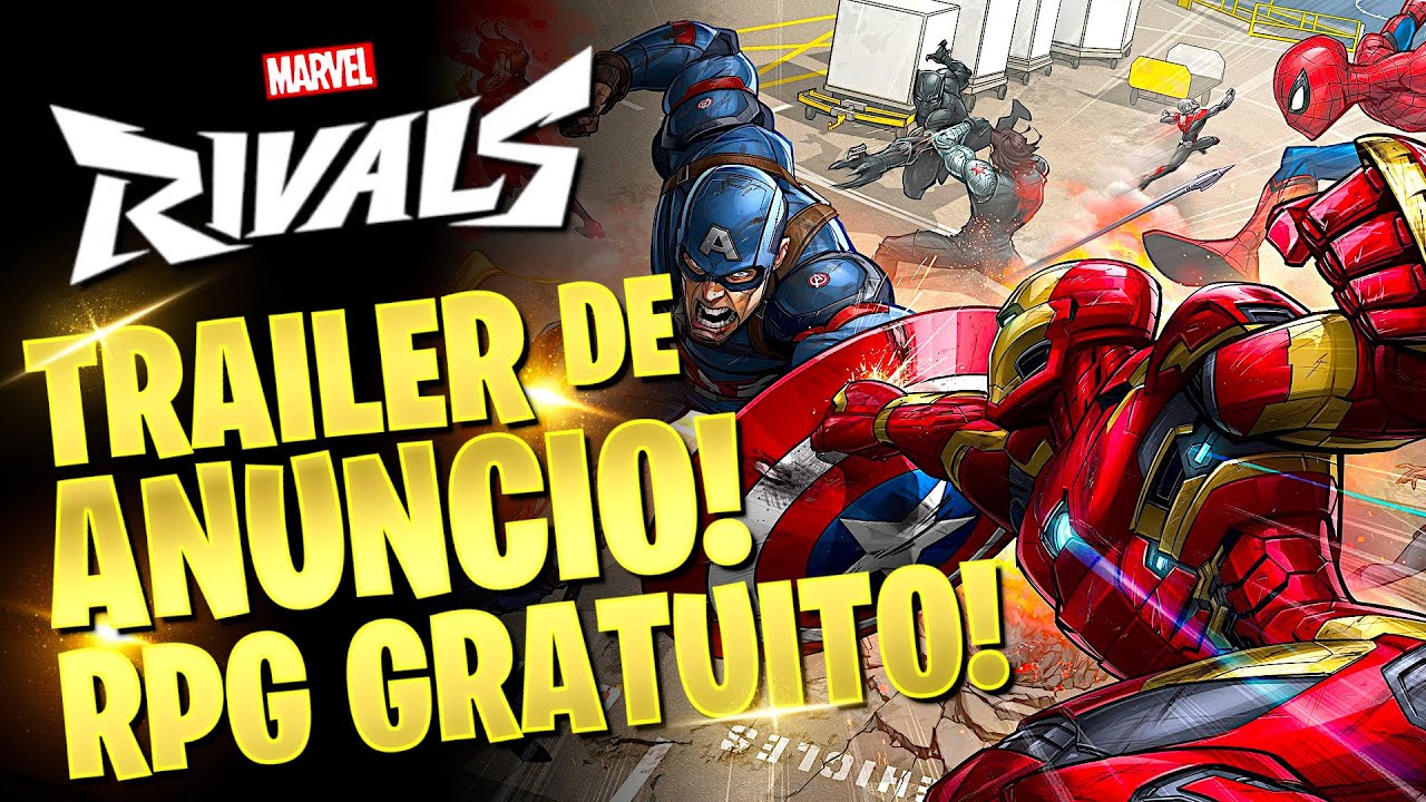 MARVEL RIVALS, NOVO RPG GRATUITO! | TRAILER DE ANÚNCIO! - YouTube